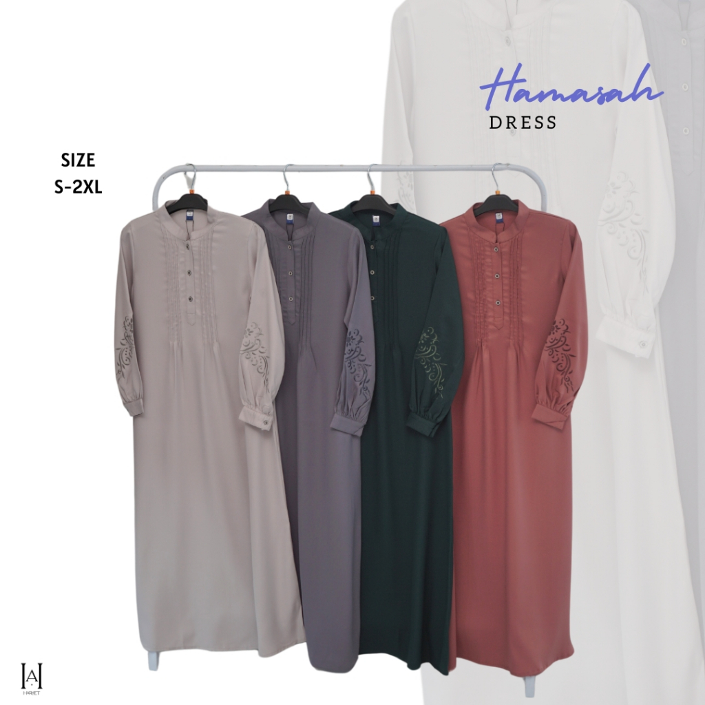 Jual HARMET Dress Hamasah Premium Limited Edition (New Arrival ...