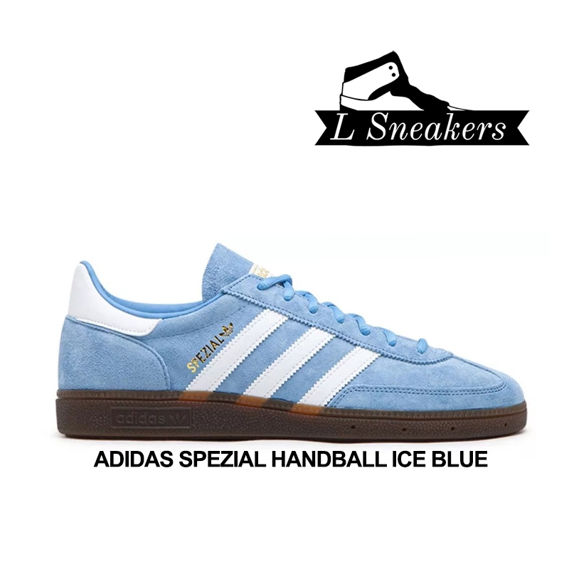 Jual Sepatu Adidas Handball Spezial Ice Blue | Shopee Indonesia