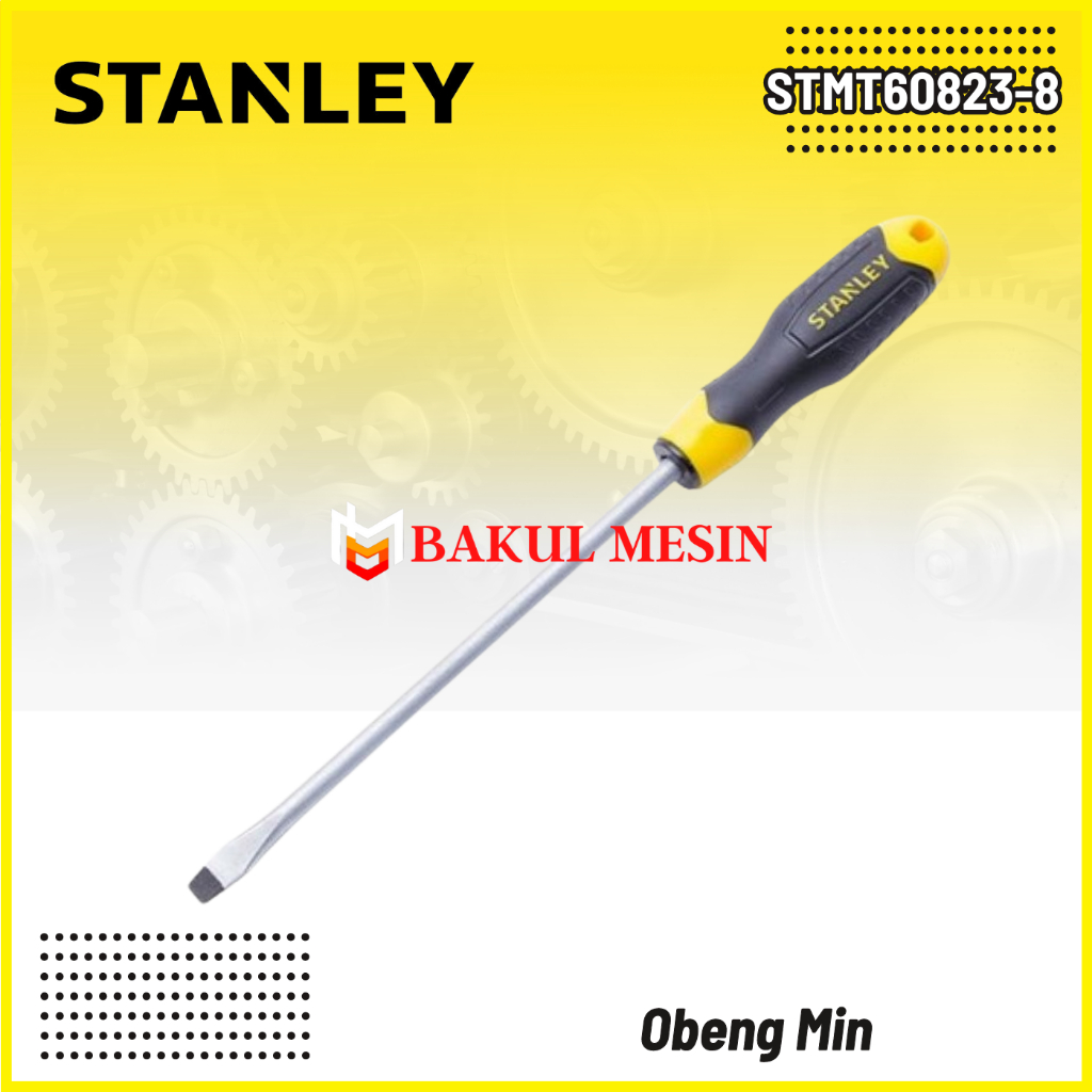Jual Stanley STMT60823-8 Obeng Min Slotted Cushion Grip S-Driver ...