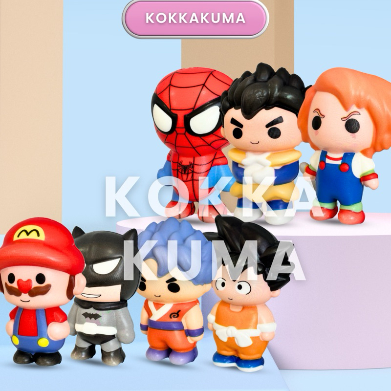 Jual ( KKM ) SQUISHY MARVEL Superhero Lucu Mainan Pencet Anak Viral ...