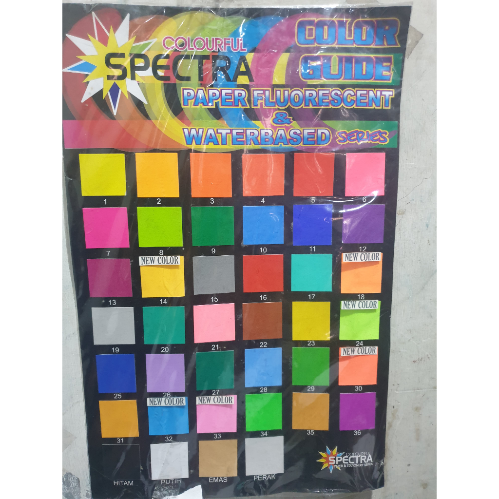 Jual KERTAS SPOTLIGHT ASTURO / ASTURO PAPER / FLUORESCENT PAPER SPECTRA ...
