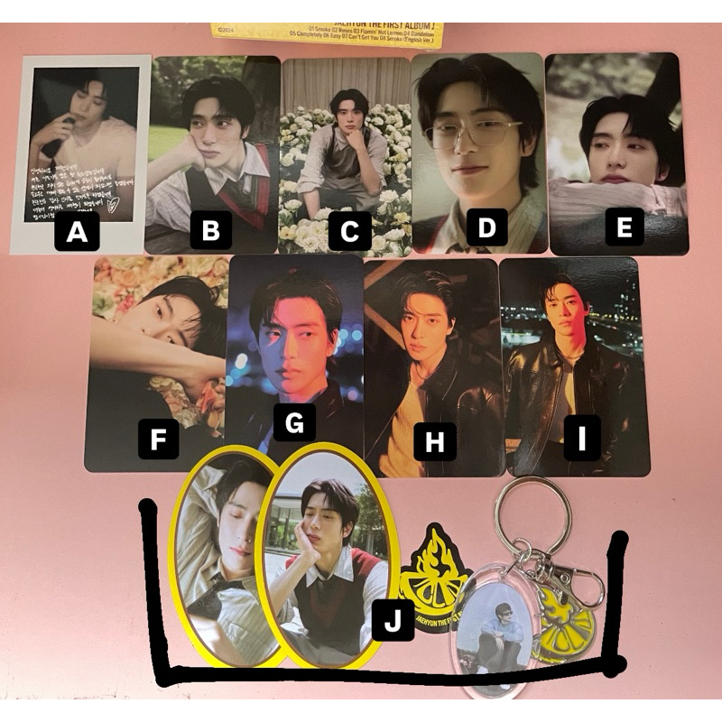 Jual NCT Jaehyun First Solo Album J Keyring Version Photocard Official ...