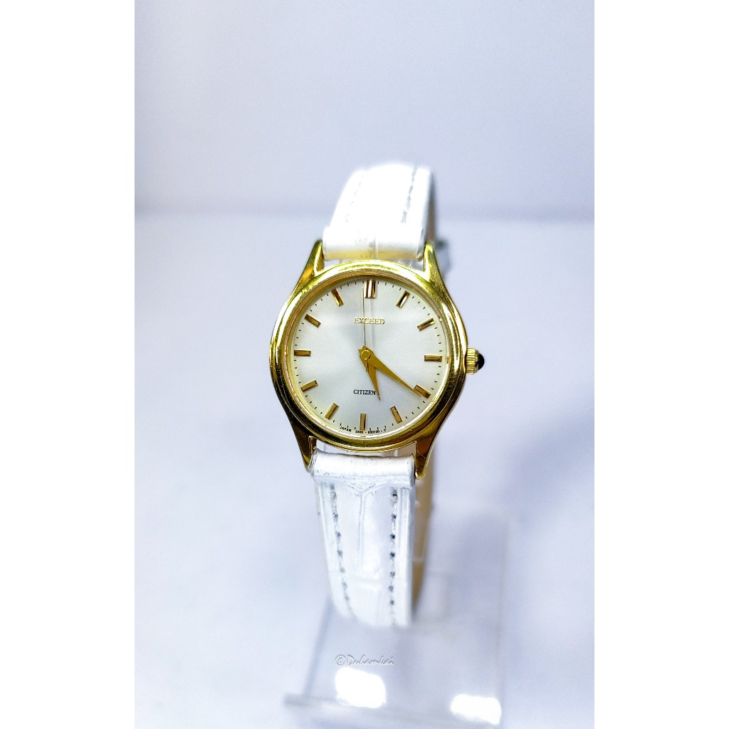 Jual Citizen Exceed Ladies 3330 Gold Mulus ORIGINAL Mewah Women Wanita ...