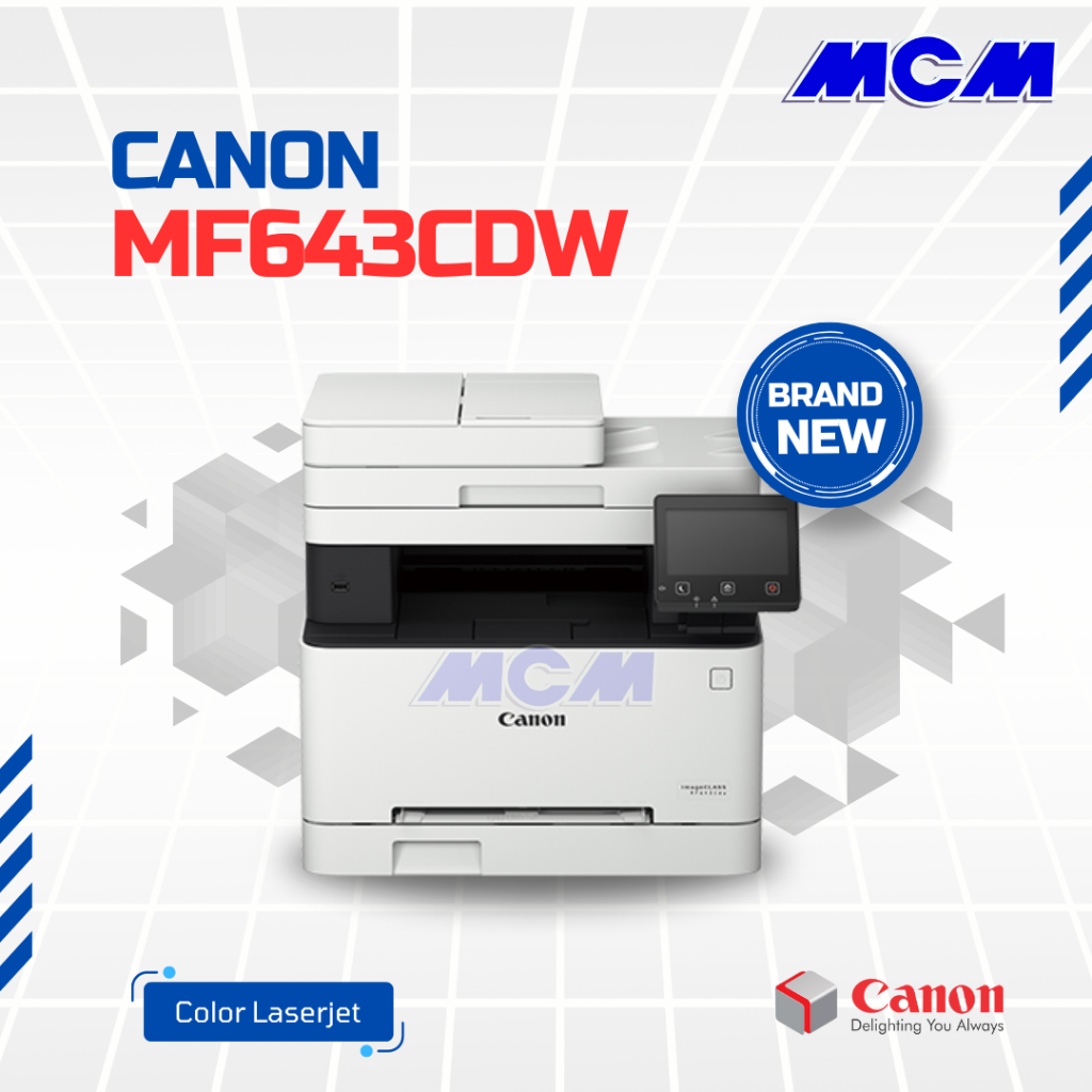 Jual Printer LaserJet Canon MF643Cdw Warna 3-in-1 (Print-Scan-Copy ...