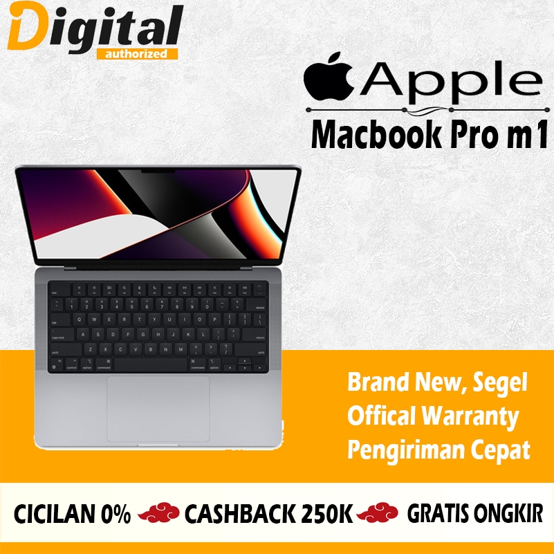 Jual Apple MacBook Pro 2021 14" Inch M1 Pro 512GB 1TB MKGP3 MKGR3 MKGQ3 | Shopee Indonesia