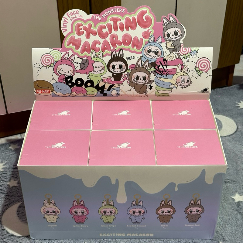 Jual Labubu THE MONSTERS Tasty Macarons Vinyl Face Blind Box | Shopee ...