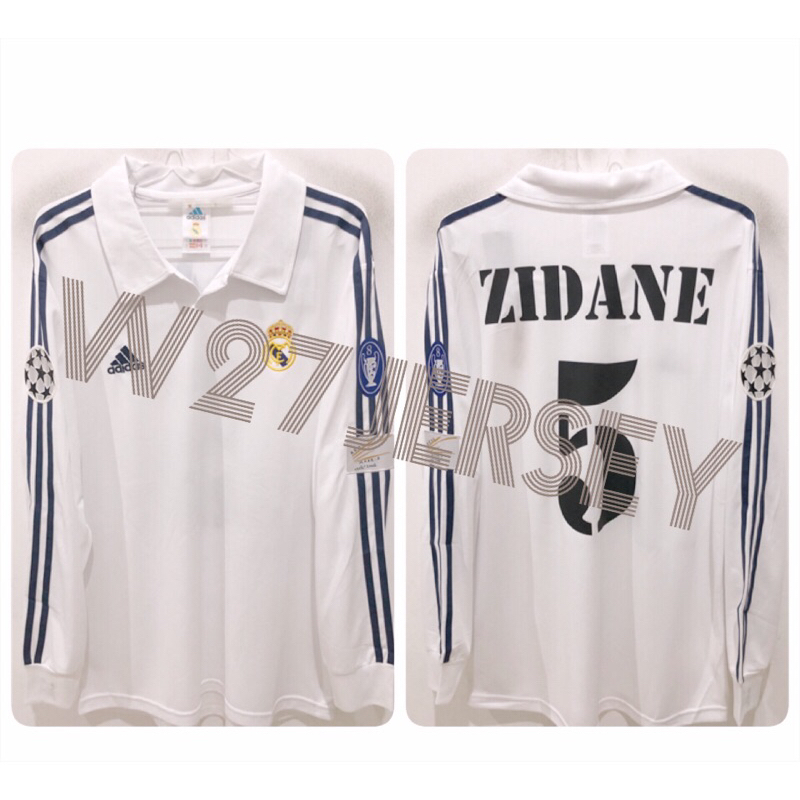 Jual JERSEY RETRO - MAD - R1D HOME LONGSLEEVE 2001-2002 name player ...
