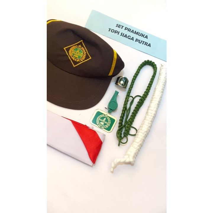 Jual (set pramuka hijau) 1 SET PERLENGKAPAN PRAMUKA SIAGA HIJAU PLUS ...