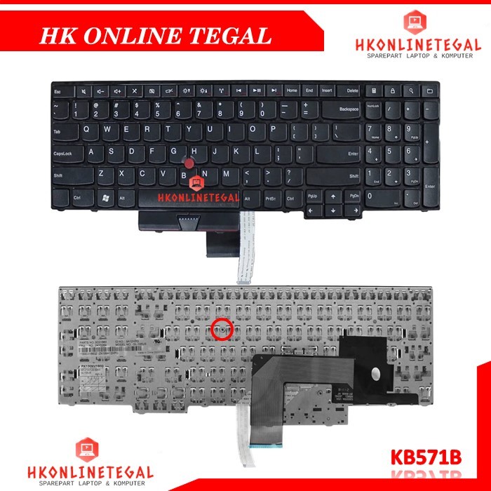 Jual Keyboard Laptop LEN THINKPAD Edge E530 E530C E535 E545 Pointer Backlight | Shopee Indonesia