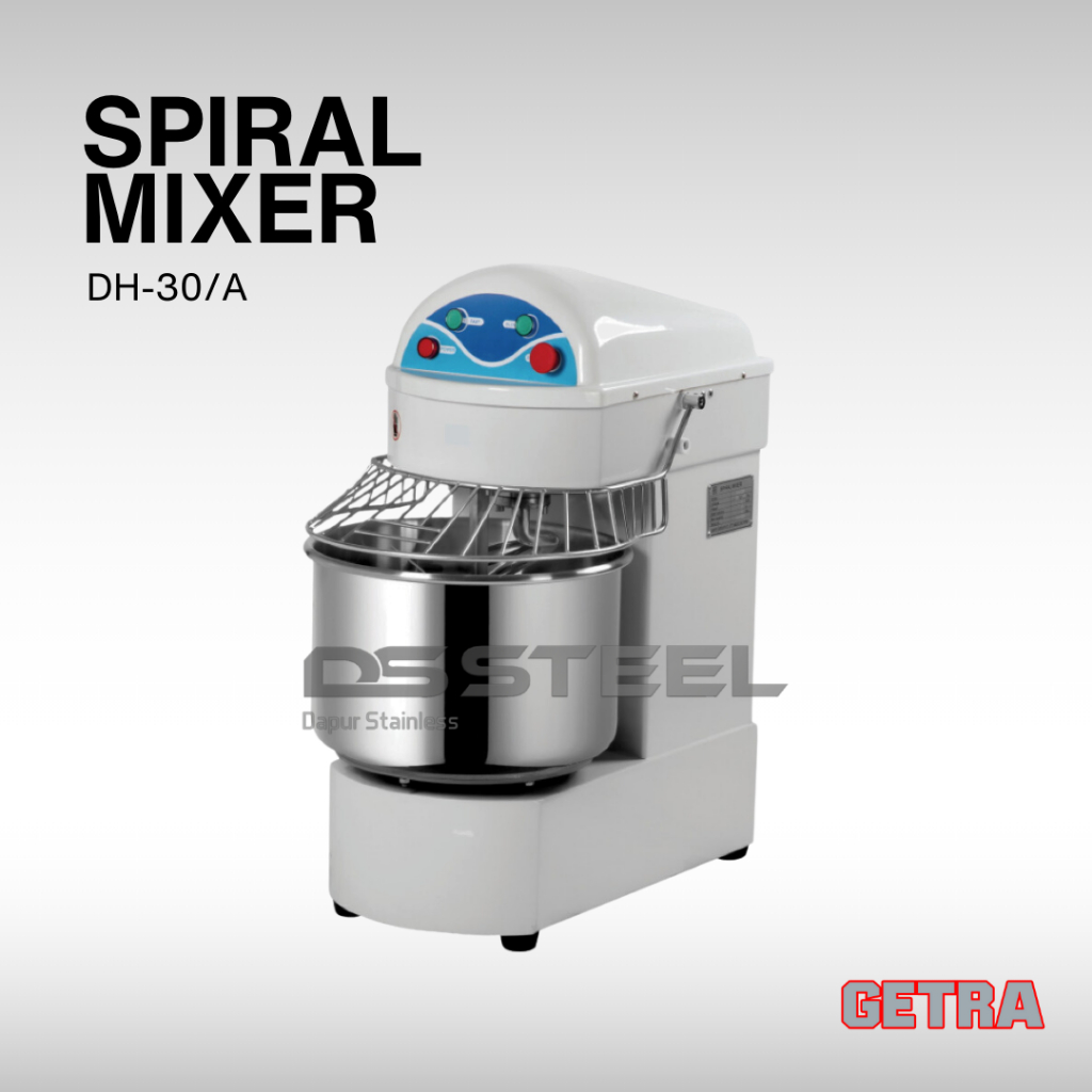 Jual Spiral Mixer 30 Liter GETRA DH-30 / Mixer Roti DH 30 30L ...