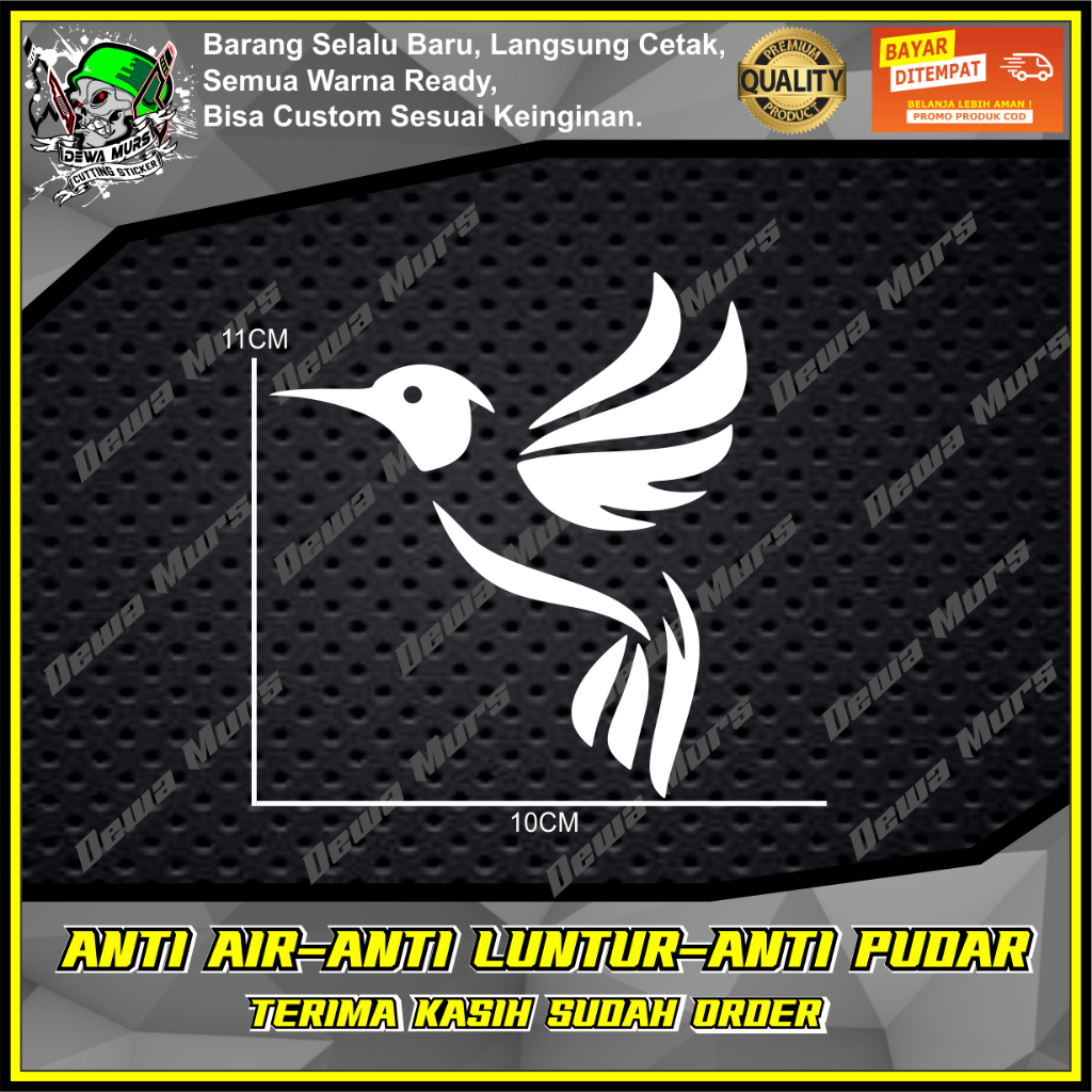 Jual Cutting Sticker Burung SOGON Cocok Buat Motor Dan Mobil | Shopee ...