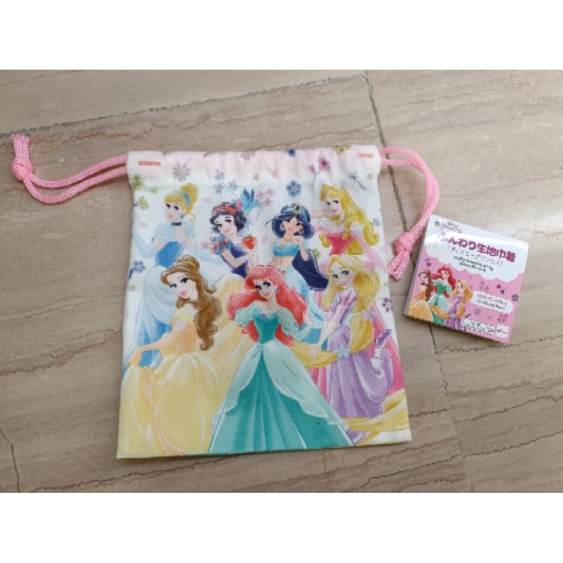 Jual Dawstring bag Daiso Japan edisi Disney Princess / pouch / tas ...