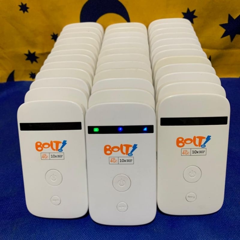 Jual Modem Wifi Bolt Mf90 ZTE Mifi Unlock Alloprator 4G LTE B1'B40 Fw ...