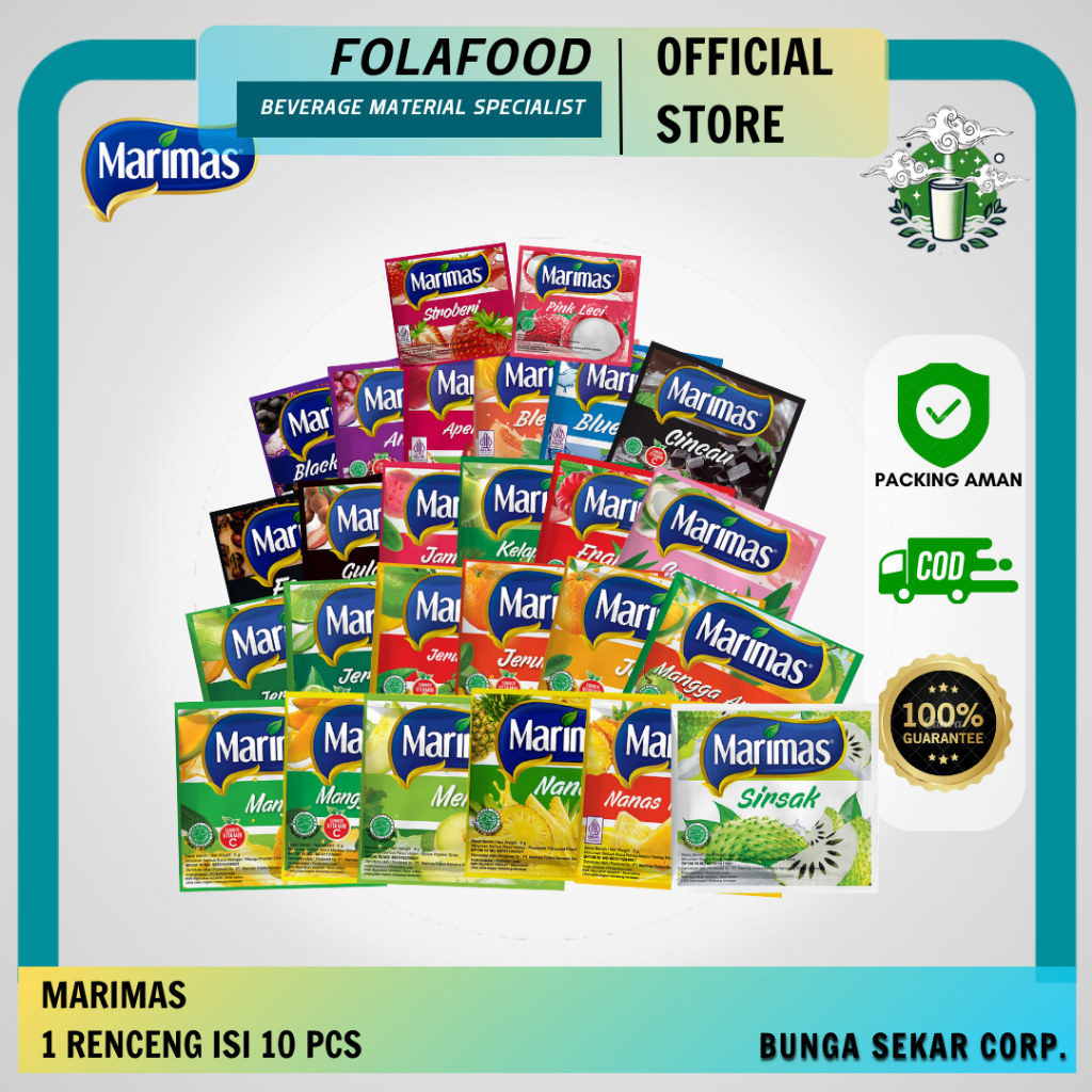 Jual Marimas Renceng Isi 10 Sachet Minuman Serbuk Aneka Rasa | Shopee ...