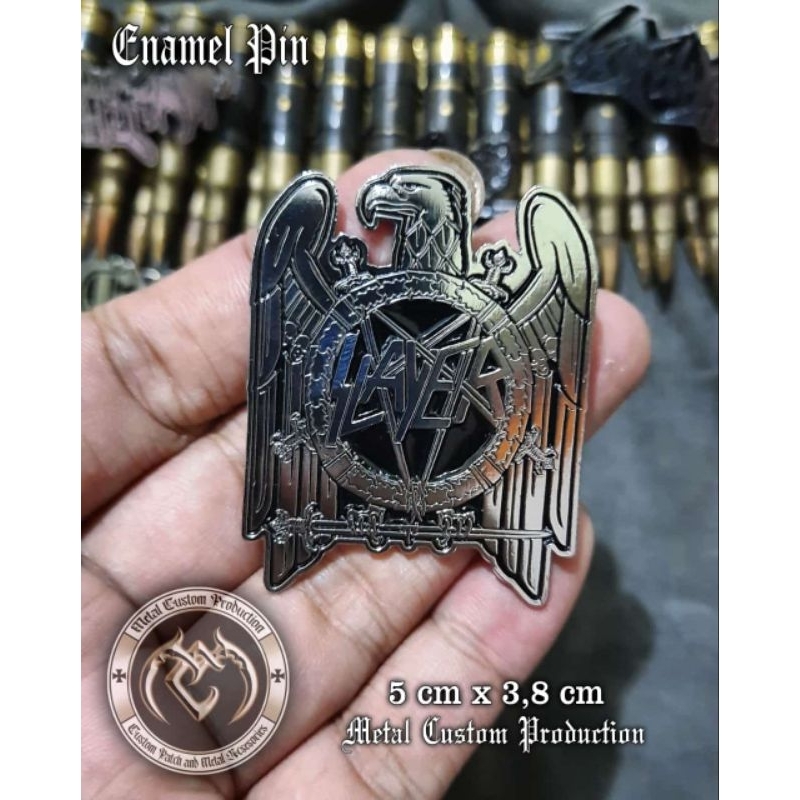 Jual Enamel Pin Badge Metal Slayer Eagle / Pin Badge / Pin Metal ...