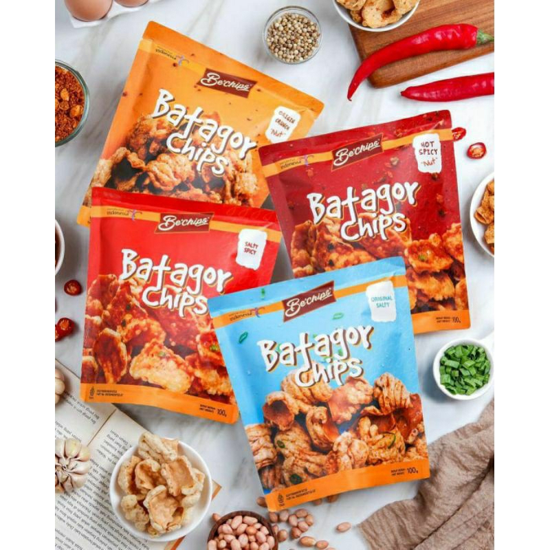 Jual Be'Chips 70 gram | Batagor Chip | Keripik Batagor | Batagor ...