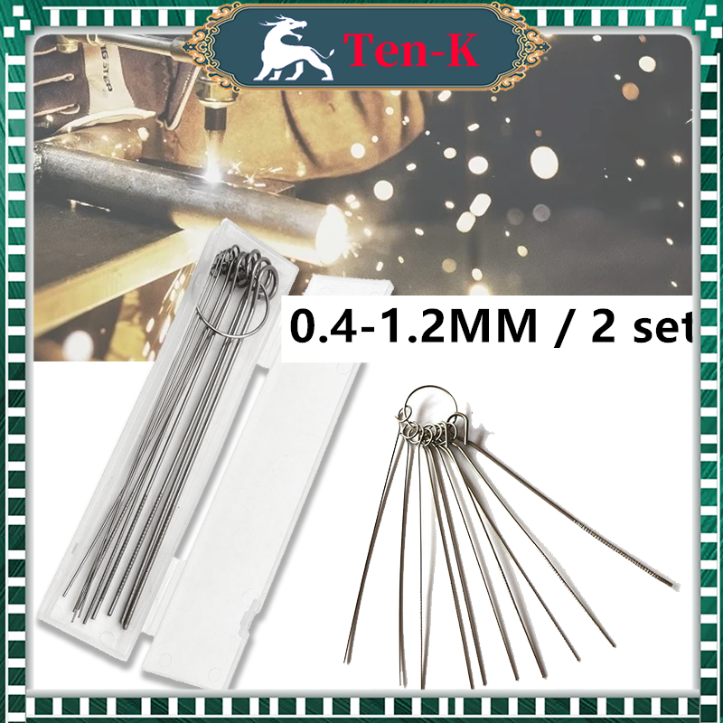 Jual 2 Set Pembersih Lubang Nozzle Cutting Tip Cleaner Jarum Rojok ...