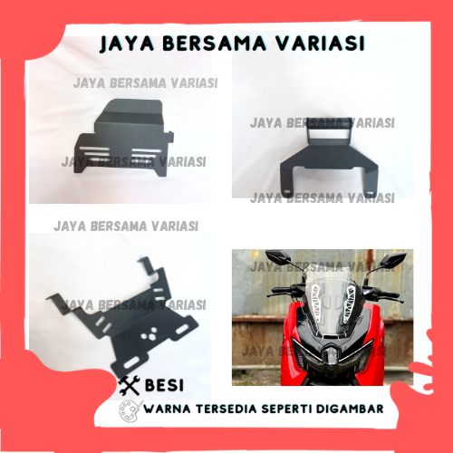 Jual BRACKET HOLDER GARNISH VISOR WINDSHIELD BREKET PLAT NOMOR COVER ...