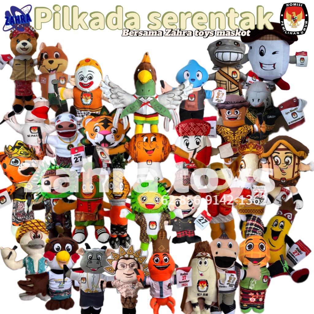 Jual Berbagai Boneka Maskot KPU /Instansi Pemerintah 30CM ( By Request ...