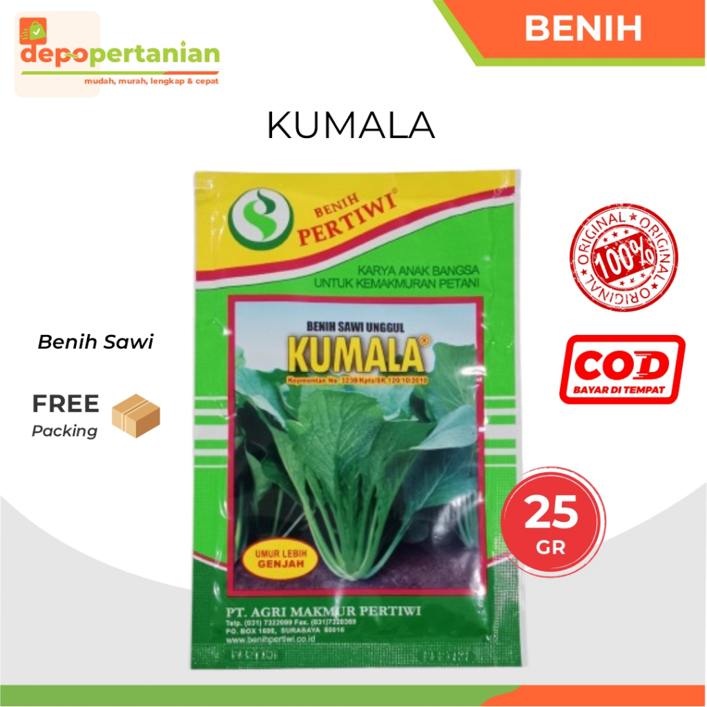 Jual Depo Pertanian - Benih Sawi Kumala 25 gram Cap Benih Pertiwi ...