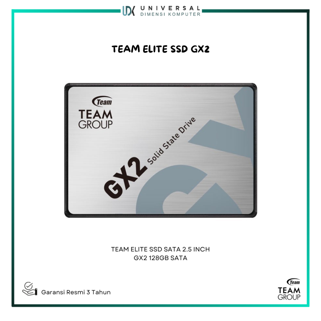 Jual TEAM ELITE SSD SATA 2.5 INCH GX2 128GB SATA | Shopee Indonesia