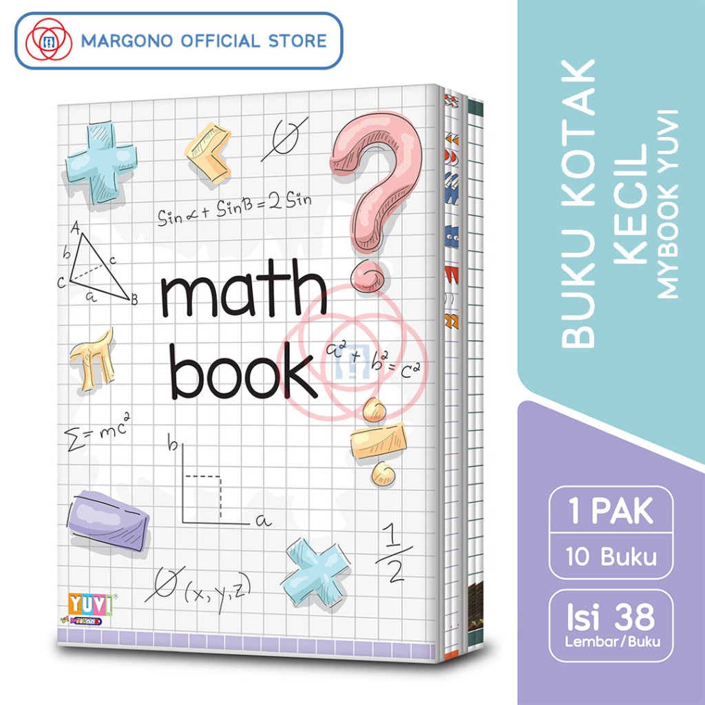 Jual My Book Yuvi Buku Kotak Kecil Matematika 38 Lembar | Shopee Indonesia