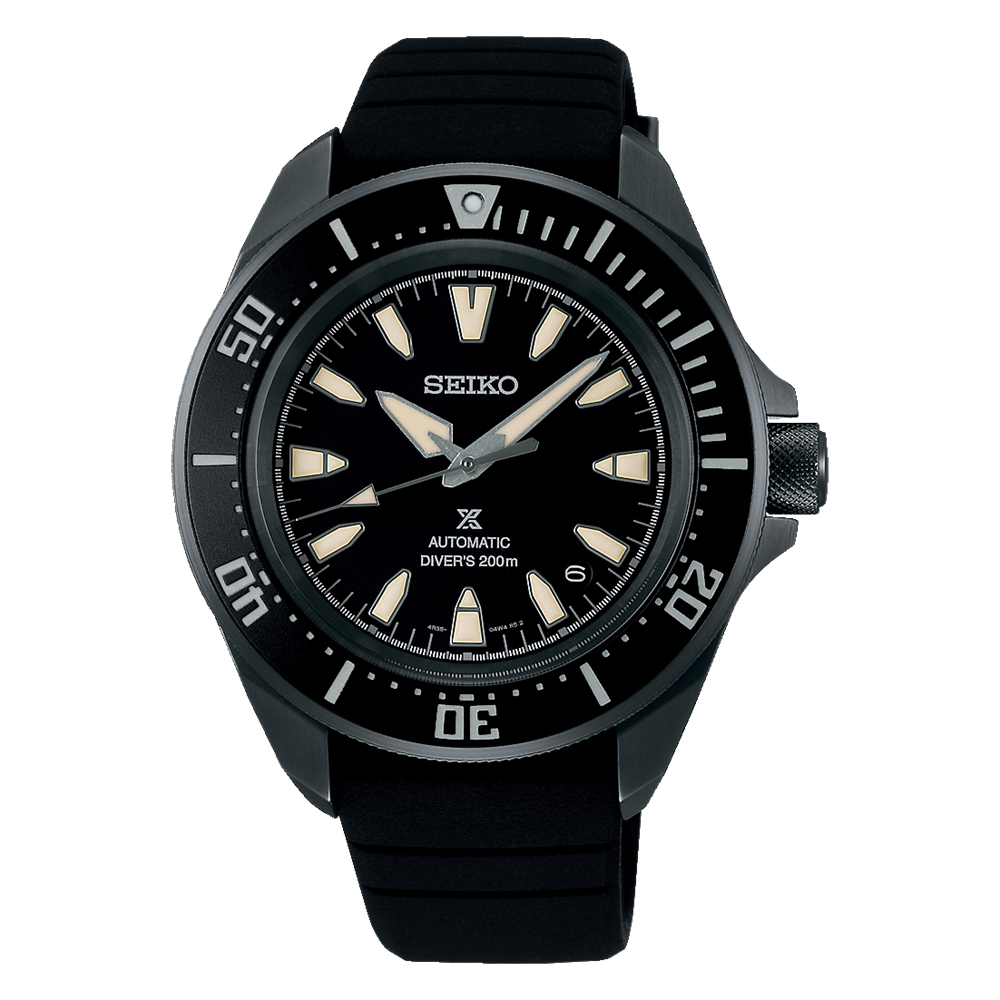 Jual Seiko Prospex SRPL15K1 Diver Samurai Shog-Urai Black Dial Black ...