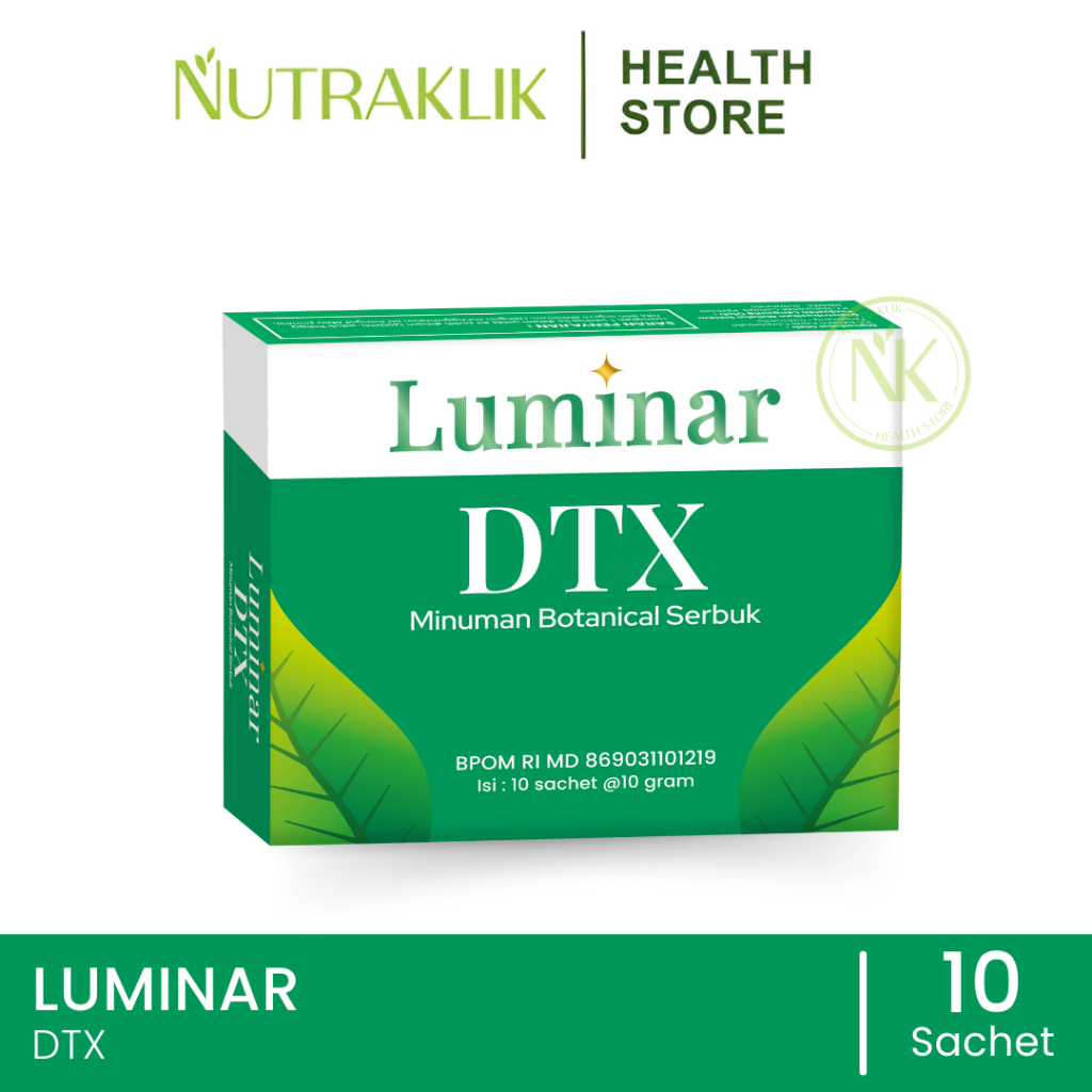 Jual Luminar DTX - Minuman Fiber Detox 10g - BAB Lancar Dukung Diet (1 Box - 10 Sachet atau ...