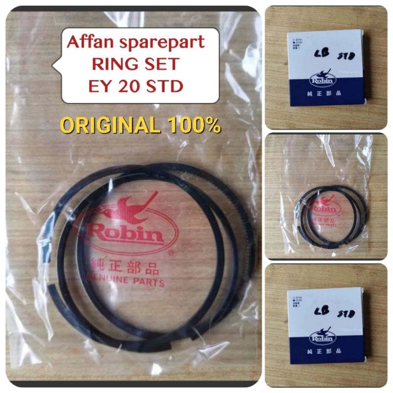 Jual RING SET MESIN BENSIN ROBIN EY 20 ( 5 HP ) STD ORIGINAL ROBIN ...
