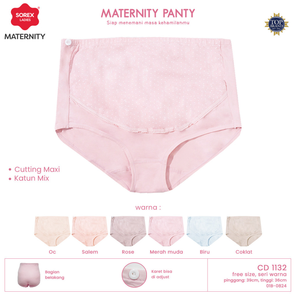 Jual Sorex Cd Fashion Maxi Wanita Hamil Maternity Panty Polkadot 1132 | Shopee Indonesia