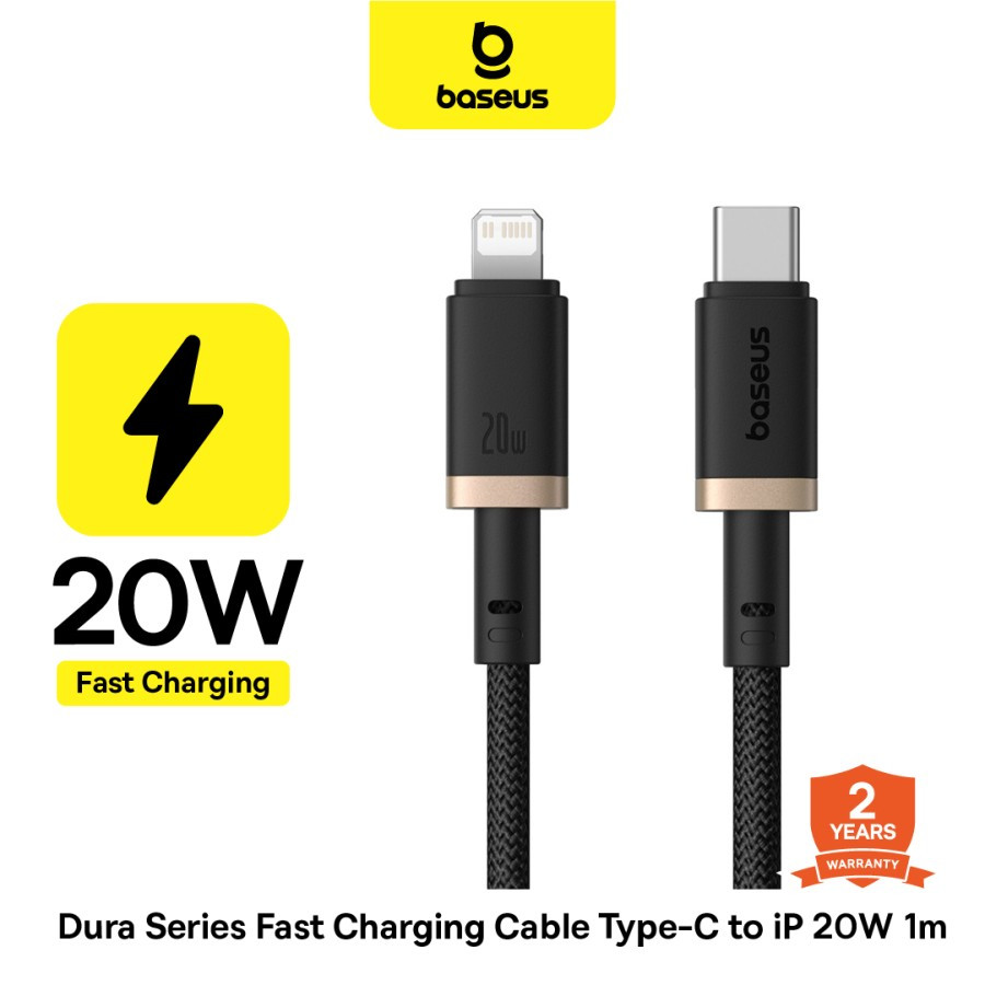 Jual BASEUS Kabel Data Iphone DURA Fast Charging Cable Type C To ...