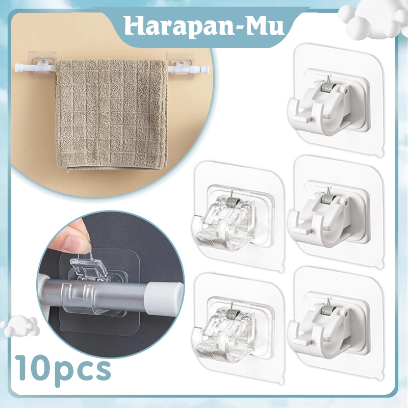 Jual 10pcs Bracket Tiang Pipa Multifungsi Braket Penjepit Tiang ...