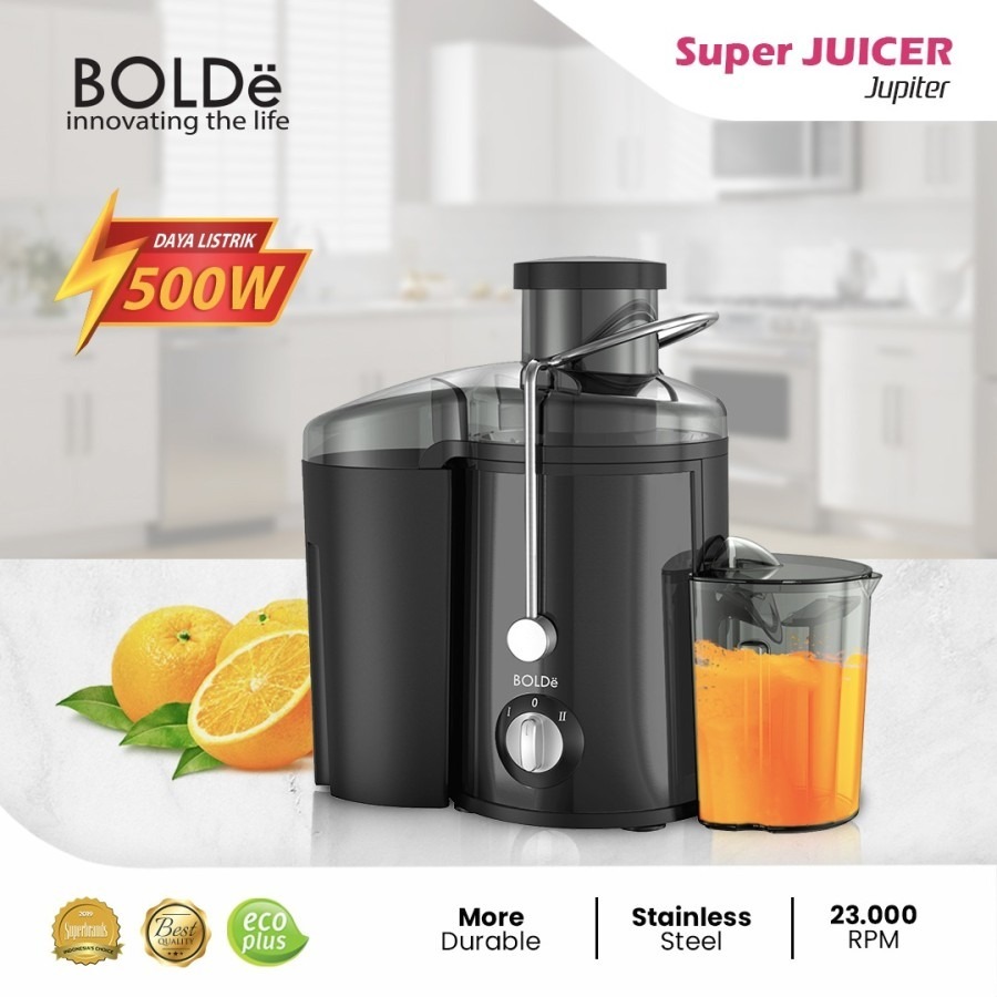 Jual BOLDe Stainless Steel Super Juicer Jupiter Blender Jus | Shopee ...