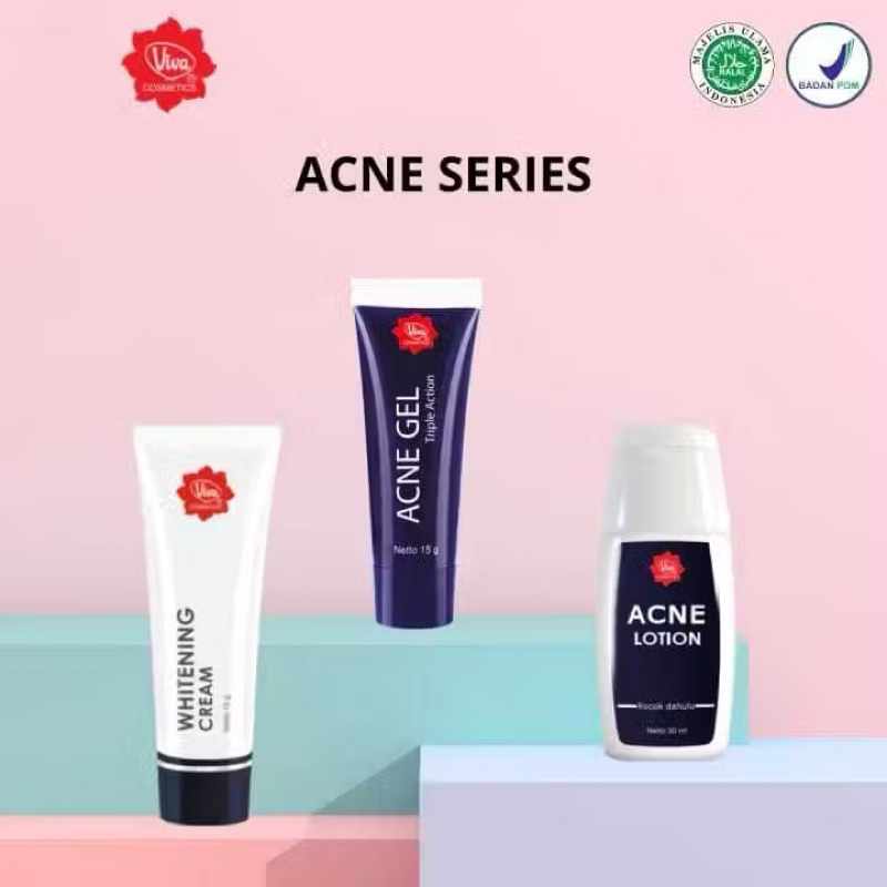 Jual Viva Acne Gel Triple Action 15g | Viva Acne Lotion 30 ml | Viva ...