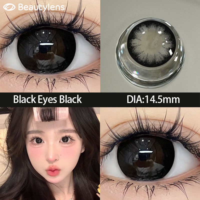 Jual Beauty Lens Softlens Lensa Berwarna Lensa mata Meguro Besar Ukuran ...