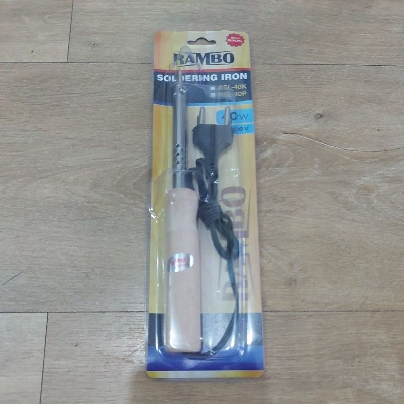 Jual Solder 40W Kayu Visero/Rambo | Shopee Indonesia