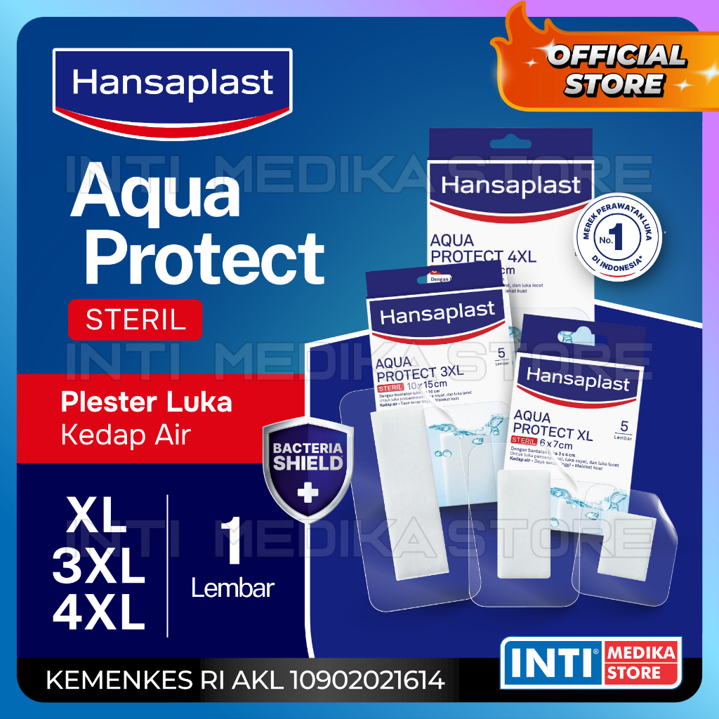 Jual HANSAPLAST - Plester Luka Besar Kedap Air ECER | AQUA PROTECT ...