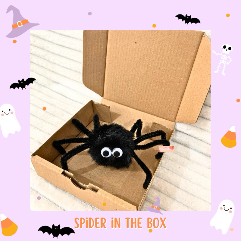 Jual Spider in The Box Tricky Prank | Mainan Seru Halloween untuk Anak ...