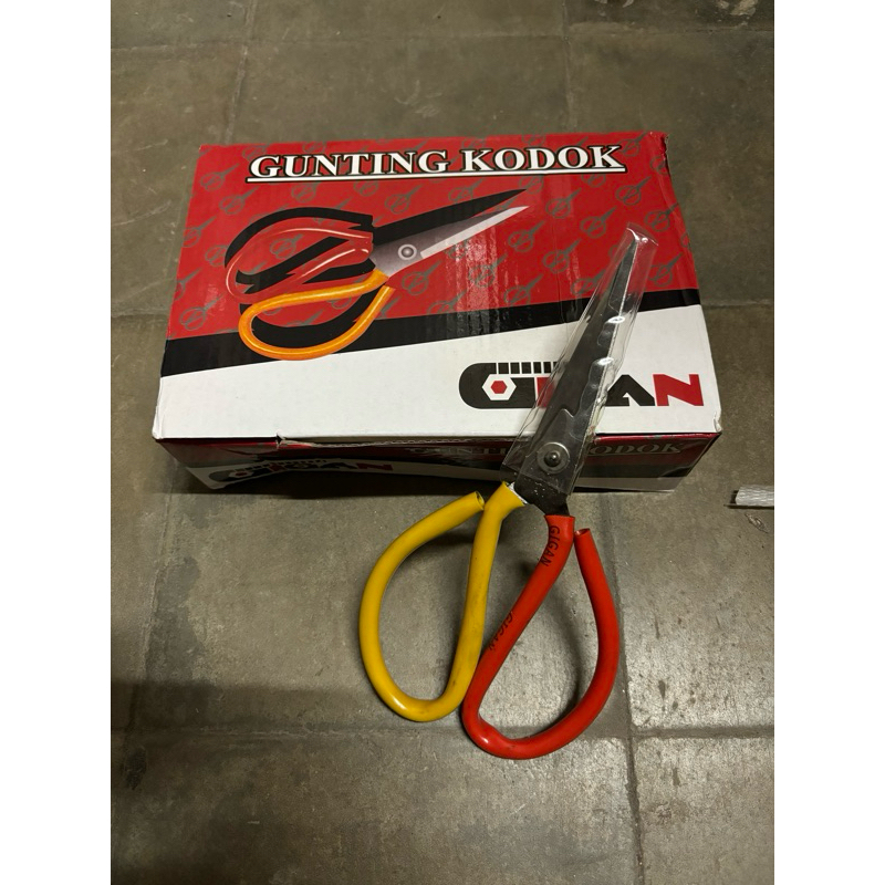 Jual GUNTING KAIN KODOK SERBAGUNA / GUNTING KODOK JUMBO 8 INCH | Shopee ...