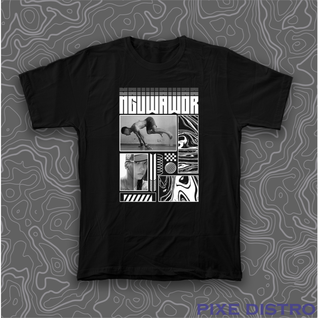 Jual KAOS/SHIRT NGUWAWOR - UNISEX BY PIXE DISTRO | Shopee Indonesia