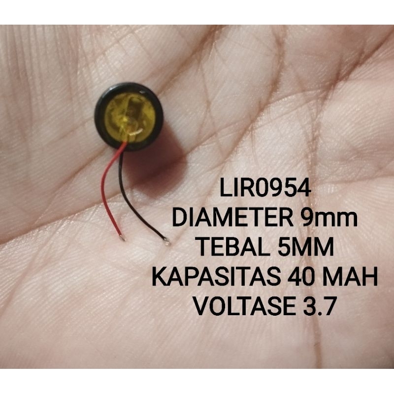 Jual Baterai Bulat Headset TWS Bluetooth Wireless Kabel 2 Diameter 9mm ...