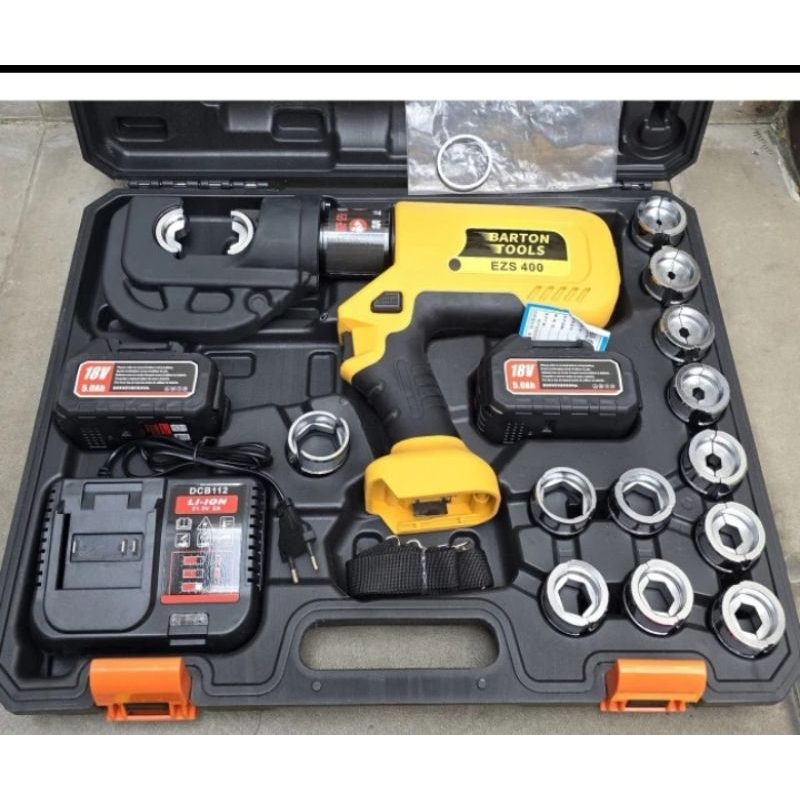 Jual EZ-400 HYDRAULIC CRIMPING TOOL TANG SIKU PRESS BATERAI | Shopee ...
