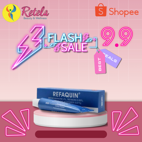 Jual Refaquin Cream 15Gram/ Hydroquinone | Shopee Indonesia