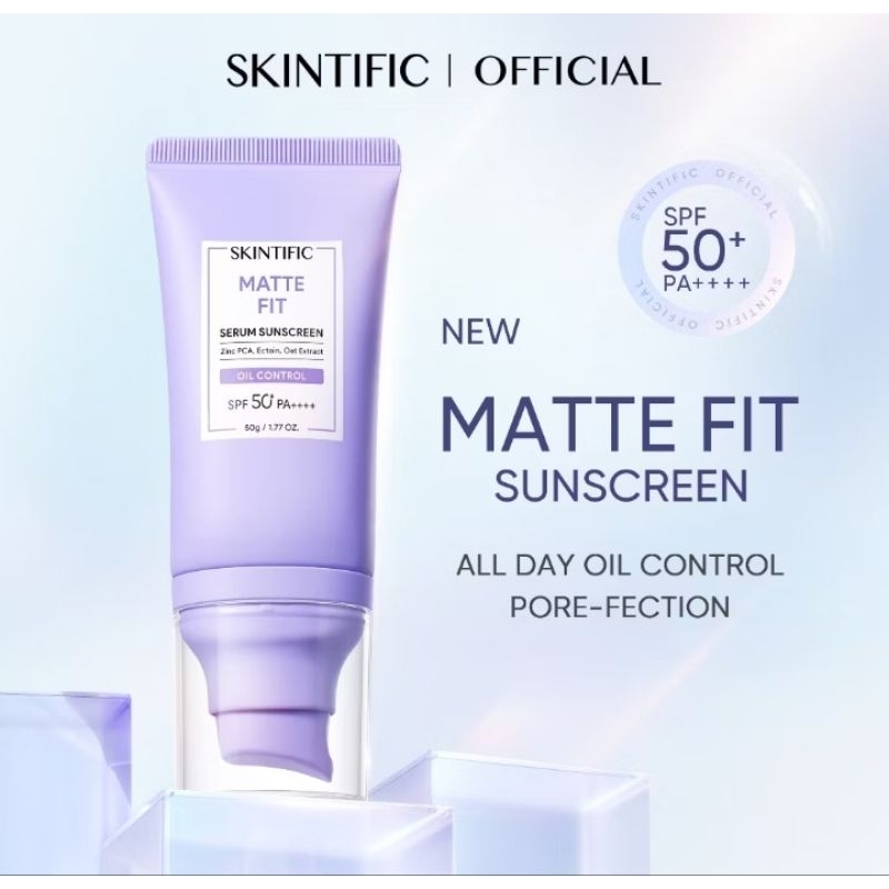 Jual SKINTIFIC 50gr Matte Fit Sunscreen SPF 50+ PA++++ | Shopee Indonesia