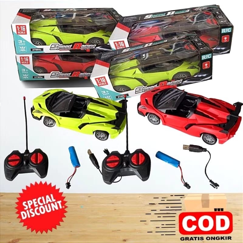 Jual Mobil RC remote Control batrai cas mobil lamborgini | Shopee Indonesia