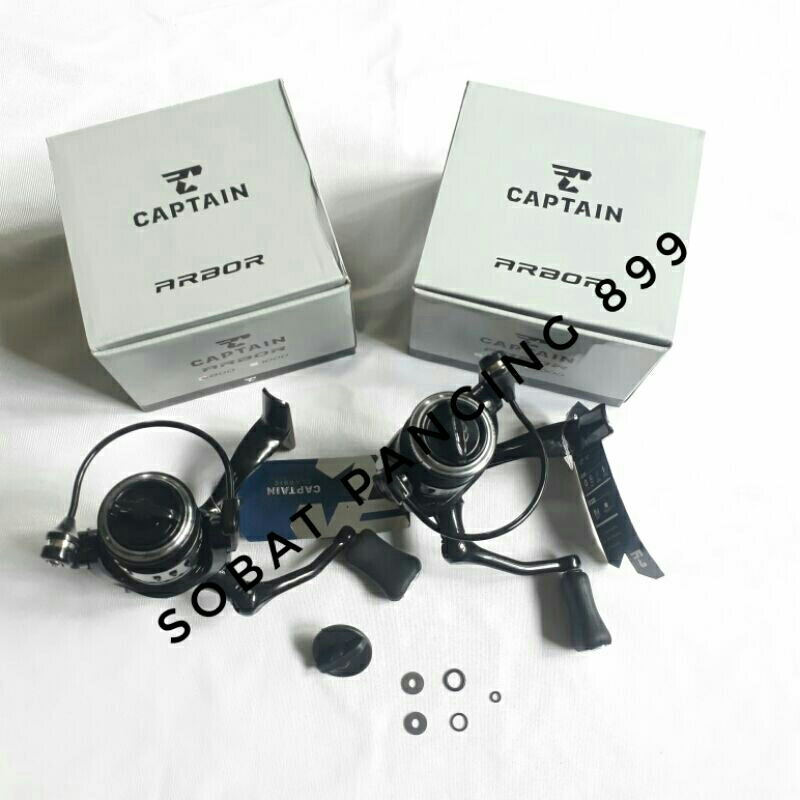 Jual Reel Pancing Captain Arbor 800 1000 Drag Clicker | Shopee Indonesia