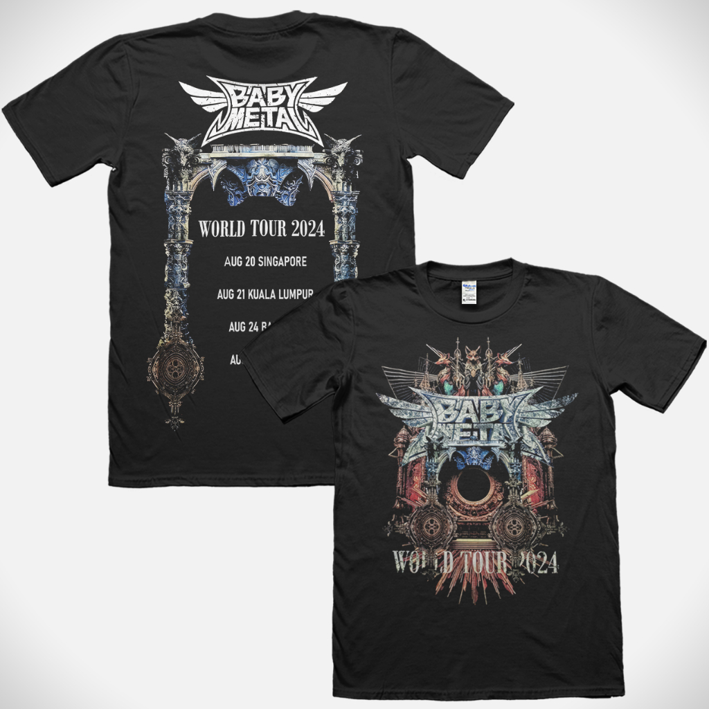 Jual Magnitude T-Shirt BABYMETAL - Guardian Nex Fest ID 2024 | Kaos ...