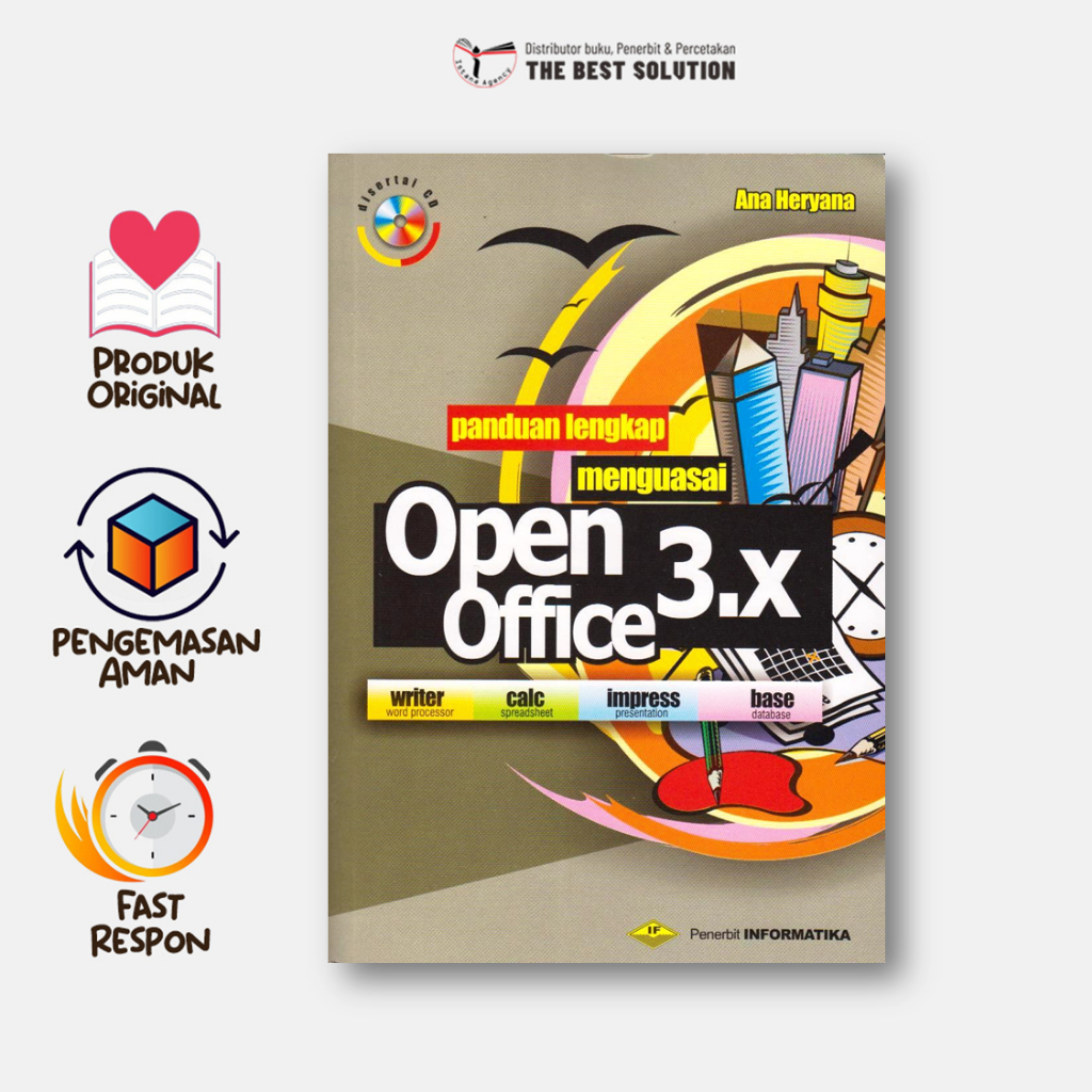 Jual Panduan Lengkap Menguasai Open Office 3.x +CD | Shopee Indonesia