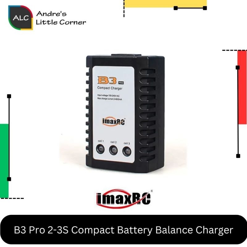 Jual IMAX RC B3 Pro Compact Balance Charger 2S 3S 7.4V 11.1V Lithium ...
