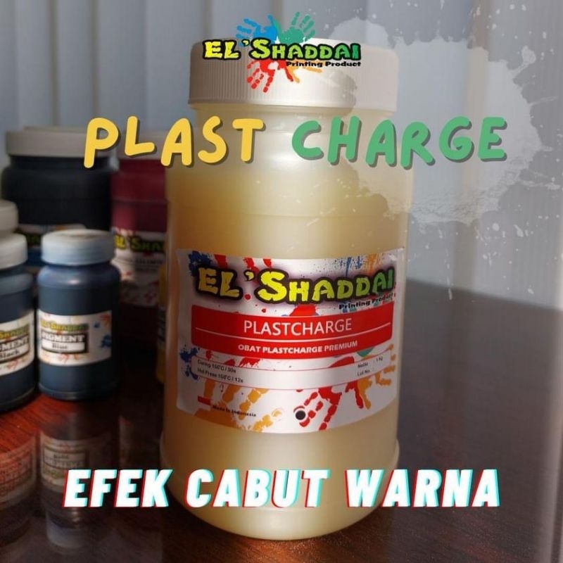 Jual Tinta sablon Elshaddai PLASCHARGE 1kg | Shopee Indonesia